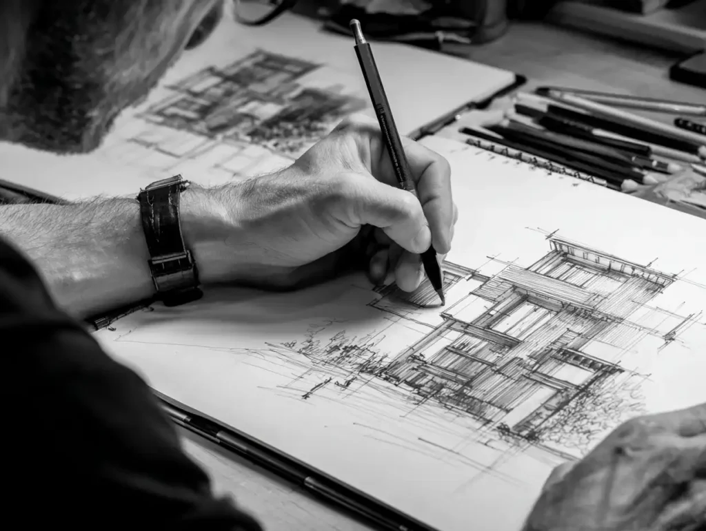 Architectural Concept Sketch: Turning Ideas into Visual Form | Learn ...