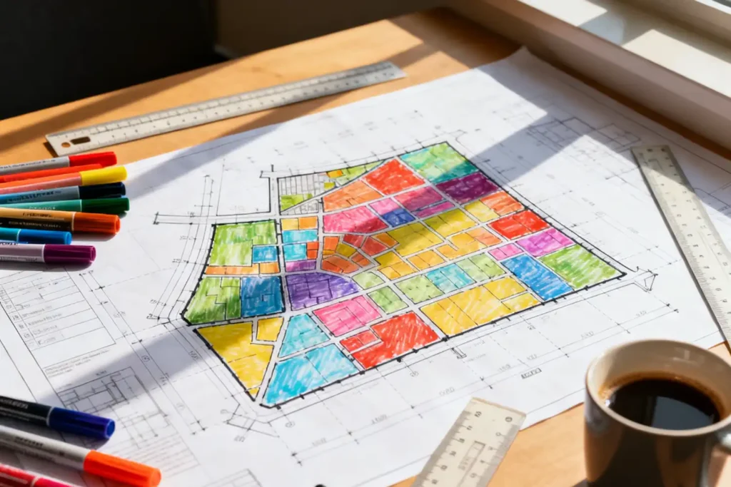 Architecture Zoning Diagrams Explained: Function, Flow, and Program ...